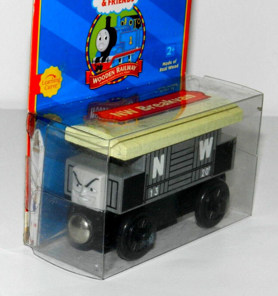 THOMAS & FRIENDS WOODEN RAILWAY NW BREAKVAN NEW 2001 LEARNING CURVE | eBay
