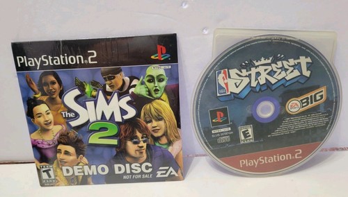 The Sims 2 DEMO DISC & NBA STREET | eBay