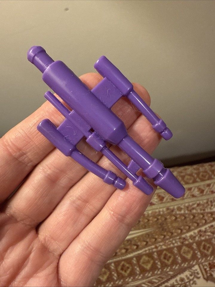 Vintage 1990 TMNT Technodrome Purple Laser Gun Cannon part | eBay