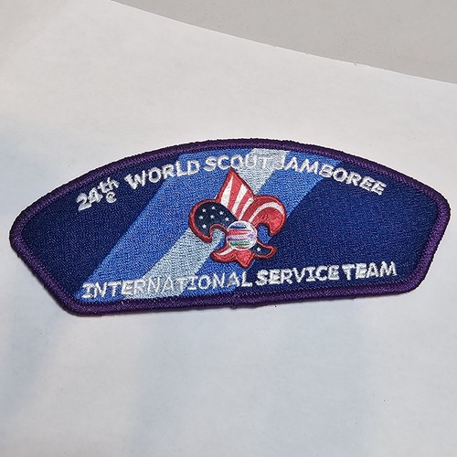 Boy Scout CSP 24th World Jamboree International Service Team Patch | eBay