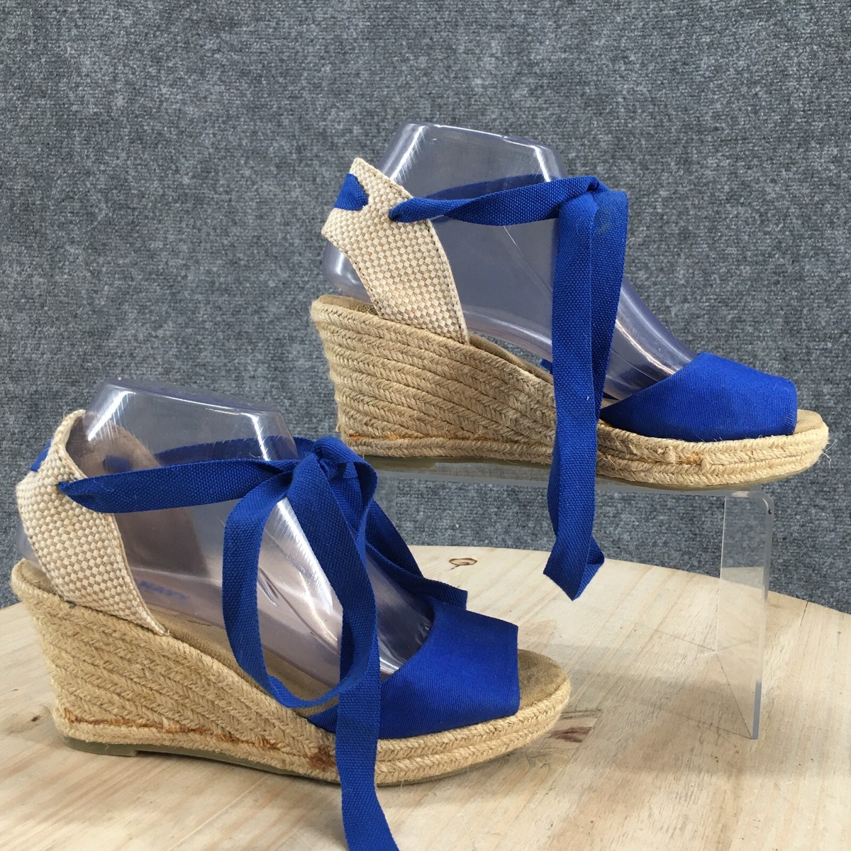 Royal Blue Espadrille Wedges J Crew Bright Blue Canvas Espadrille