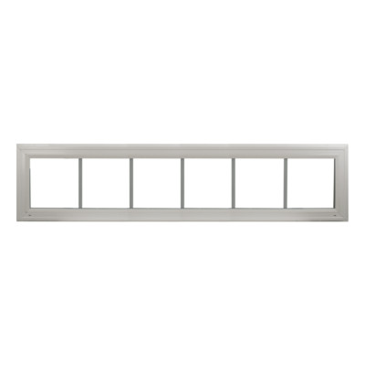 Transom Window 72" x 10" Florida Approved Double Pane Insulated PCV ...