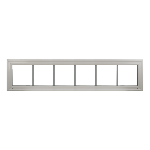 Transom Window 72" x 10" Florida Approved Double Pane Insulated PCV ...