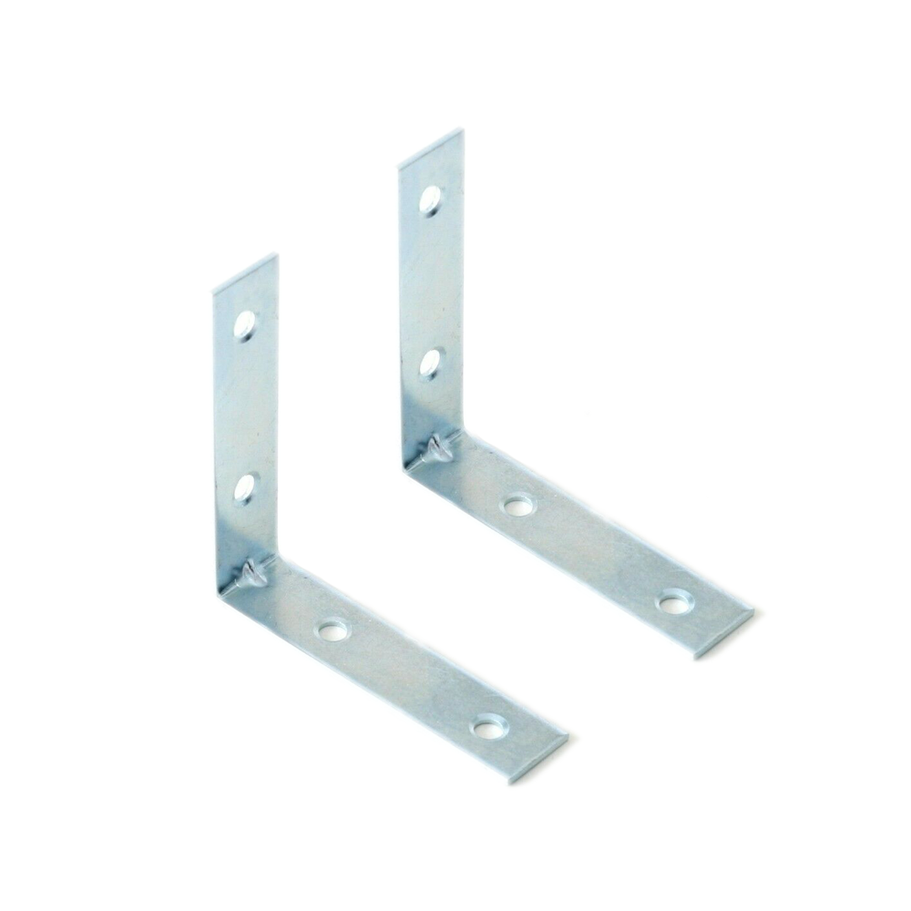 Corner Braces Bracket Right Angle L shape Zinc Plated Shelf Bracket ...