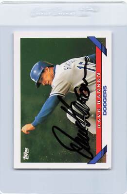 1993 Topps #469 Dave Hansen Dodgers Signed Auto *K513 | eBay