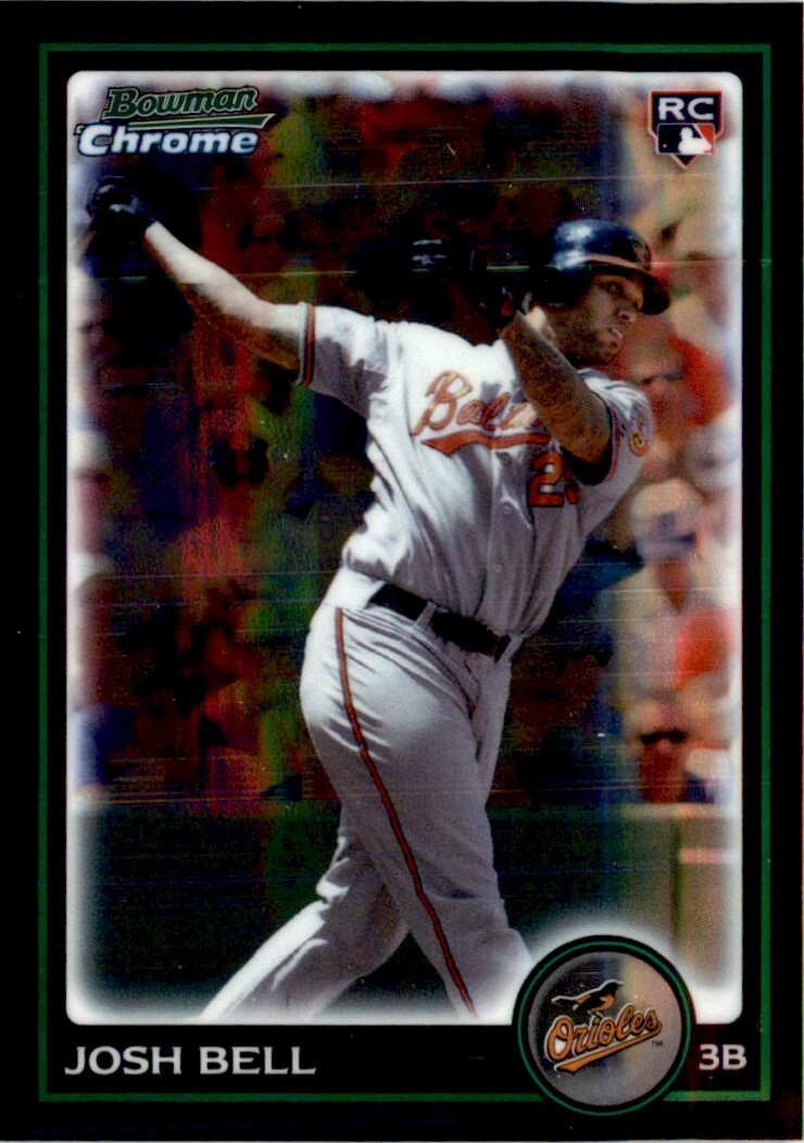 2010 Bowman Draft Picks & Prospects Chrome Josh Bell Baltimore Orioles ...