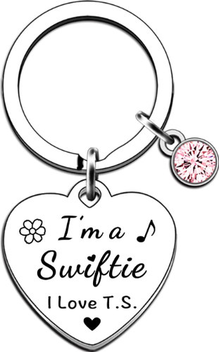Taylor Swift Keyring I'm A Swiftie Key Chain Gifts Keyring for Fan uk ...