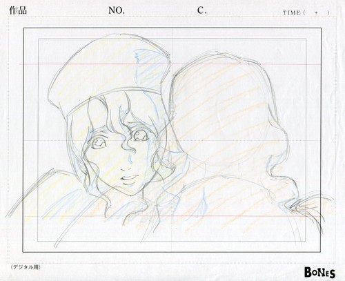 RahXephon Anime Cel Sketch Layout Studio Bones Set | eBay
