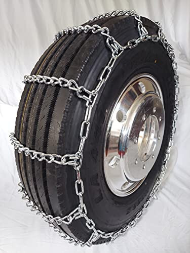 Grizzlar GSL-2249 Tire Chains Ladder Alloy Truck Bus 10.00-22 11-24.5 ...