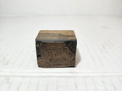 Printing Letterpress Printers Block Cash Register | eBay