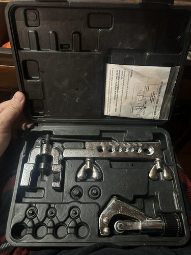 Mastercool 70092 Cutting, Flaring & Double Flaring Tool Kit | eBay