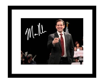 Marco Rubio 8x10 Signed Photo Autographed Republican Senator GOP ...