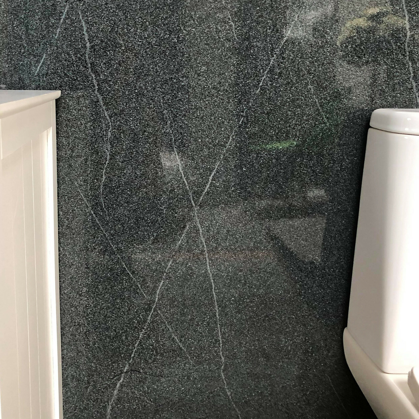 Grey White Black Sparkle Marble Glitter PVC large Cladding Panels 1m x 2.4m | eBay