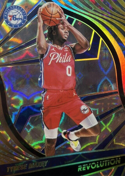 2021-22 Panini Revolution - Galactic #58 Tyrese Maxey for sale online ...