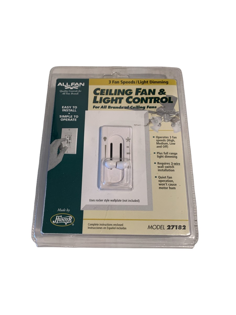 Hunter Ceiling Fan And Light Control 27182 | Shelly Lighting