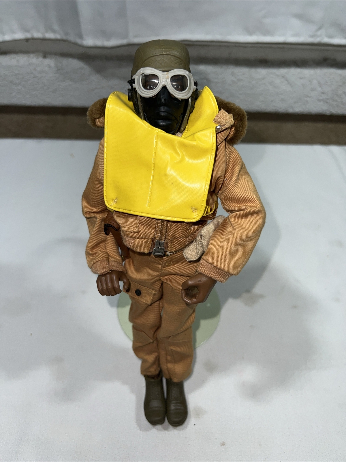 Hasbro GI JOE Tuskegee Bomber Pilot Black Airman Military Mask Gun ...