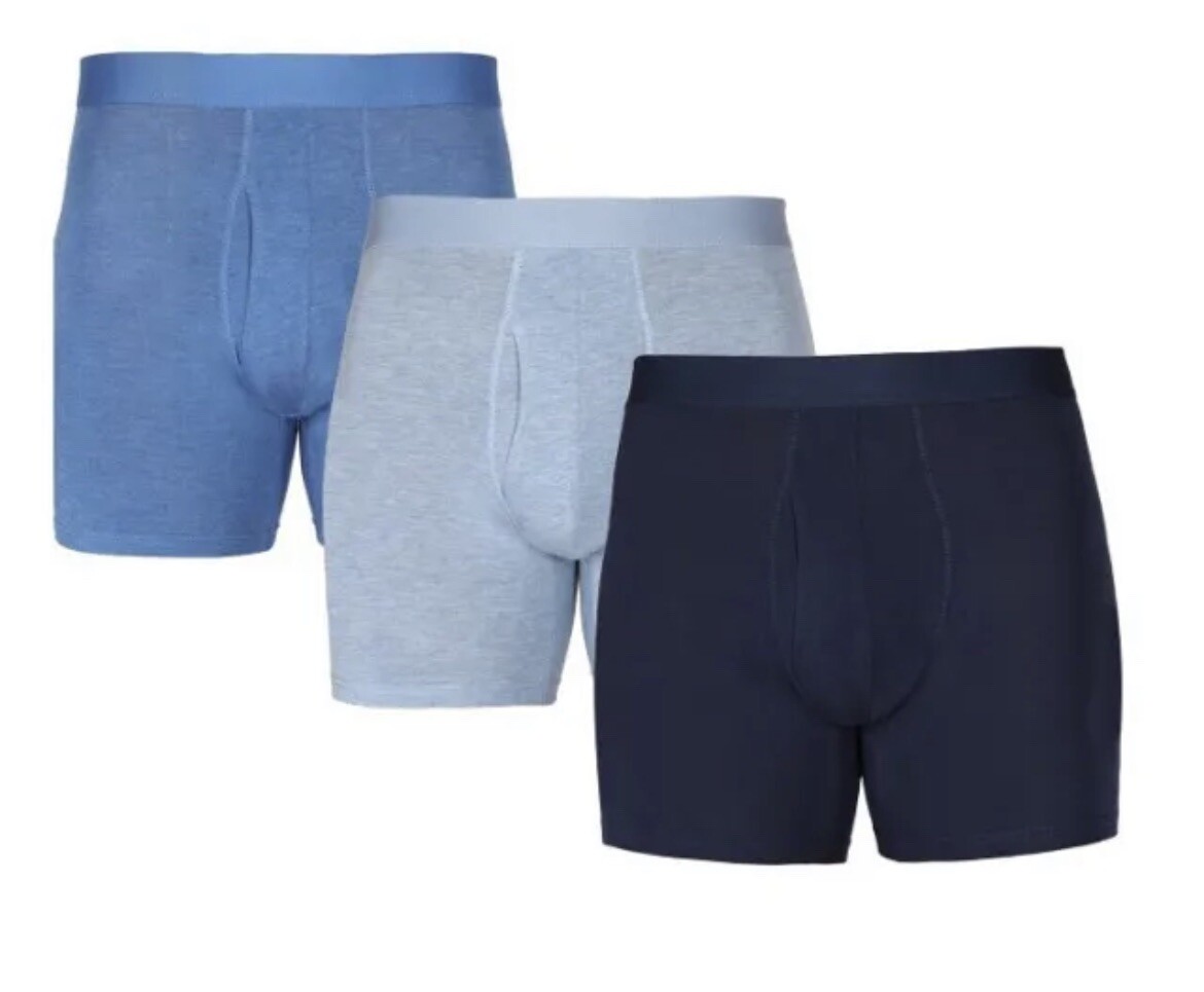 George 3 Pack Packages Of 6 Inch Boxer Briefs Size S (28-30) - (61) for ...