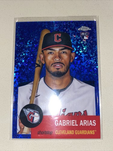 2022 Topps Chrome Platinum Mini Diamonds /199 Gabriel Arias #99 Rookie ...