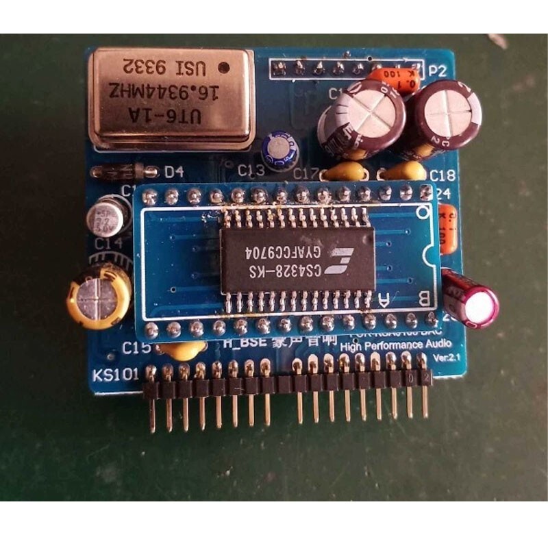 High Quality Audio Decoder Board HiFi I2S CS4328 Decoding Core DAC ...