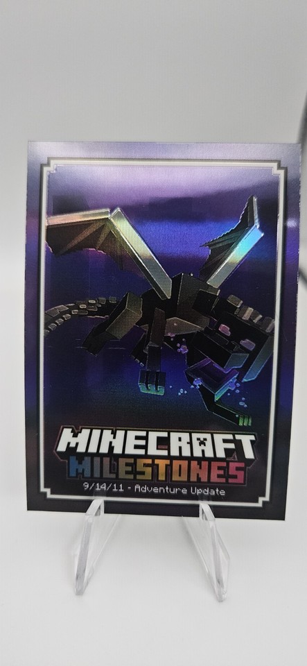 Minecraft TCG - #1 Adventure Update - Minecraft Milestones - Ultra-Rare ...