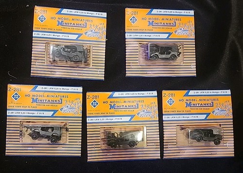 Roco Minitanks 1/87 Ho Scale Army Vehicle Lot 46 Pcs - Old Store Stock ...