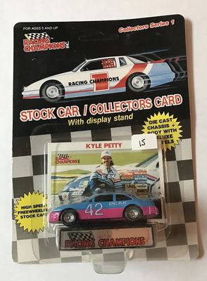 1989 RACING CHAMPIONS **RARE** KYLE PETTY #42 PEAK SABCO DECK LID #15 ...