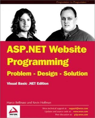 ASP.NET Website Programming : Problem - Design - Solution VB.NET ...