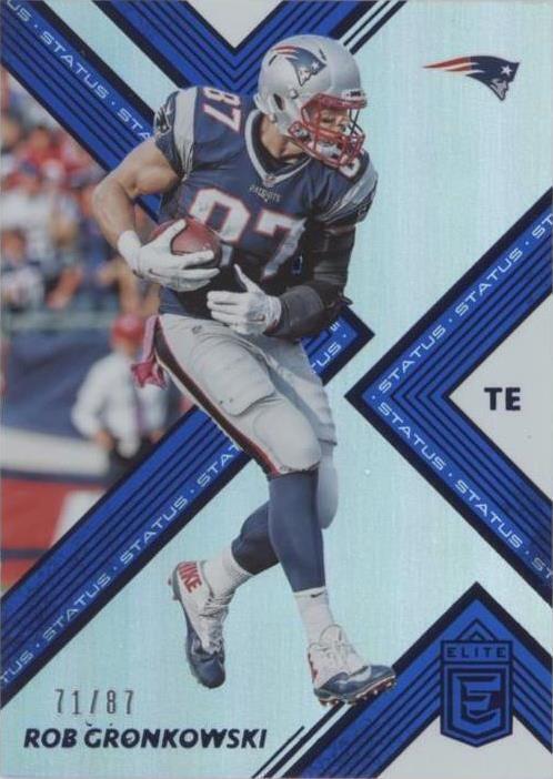2017 Donruss Elite - Rob Gronkowski #66 Status /87 for sale online | eBay