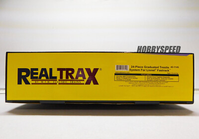 MTH RAILKING 24 PIECE GRADUATED TRESTLE SET FOR FASTRACK O GAUGE 40 ...