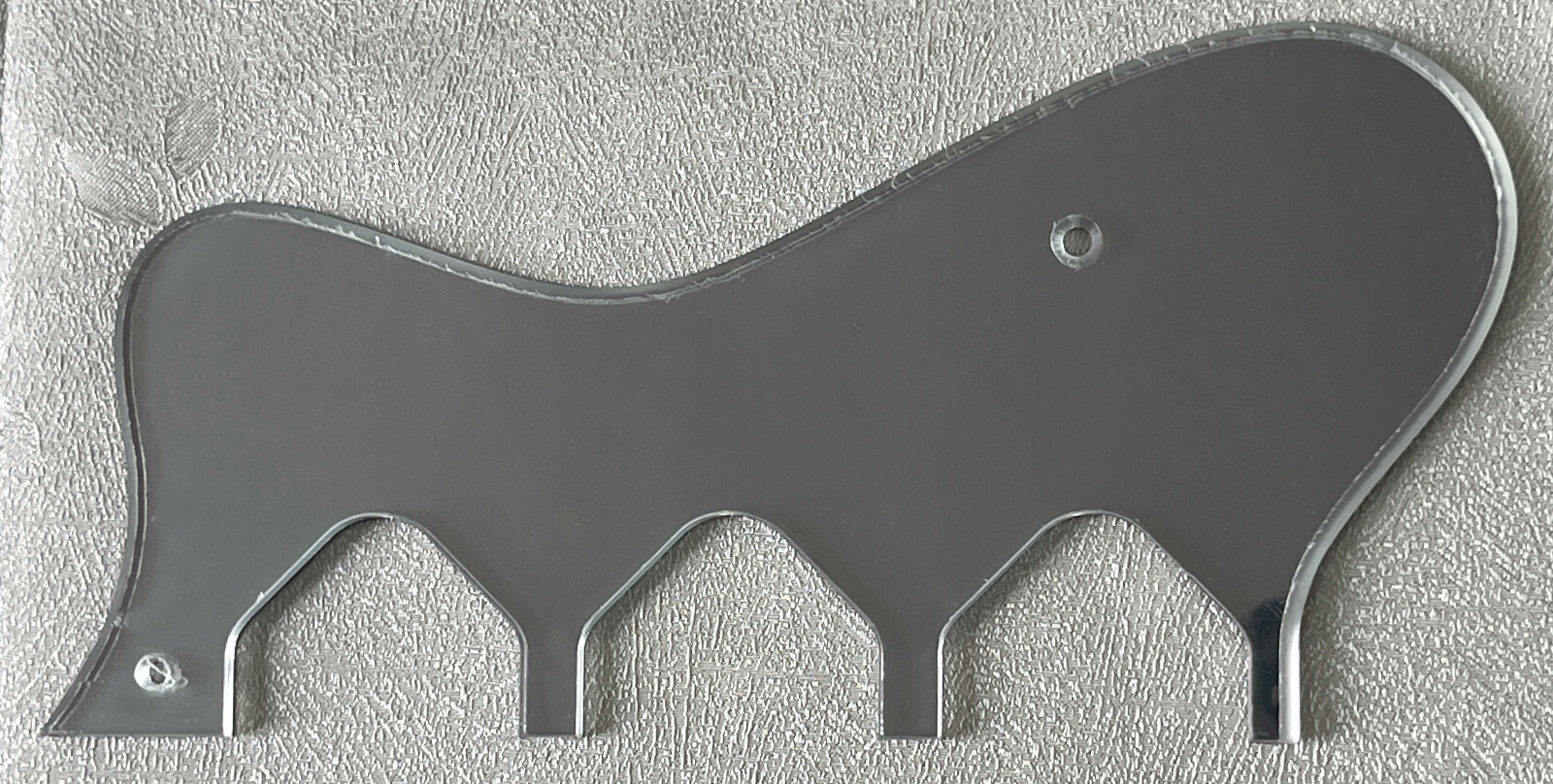 Custom For Epiphone Riviera P93 Style Guitar Pickguard 1-Ply Silver ...