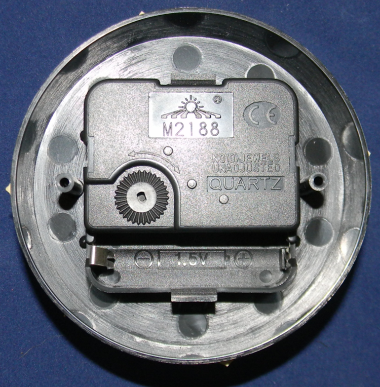 RV Wall Clock Gold 100mm Quartz Caravan Motorhome BOAT AVAN ALAM JAYCO ...