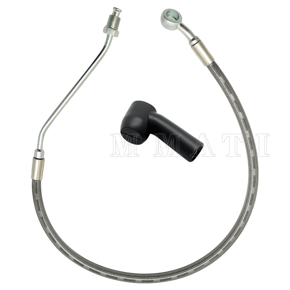 Front Brake Line W/Fitting for Polaris 1910913 1910470 1910883 1910946 ...