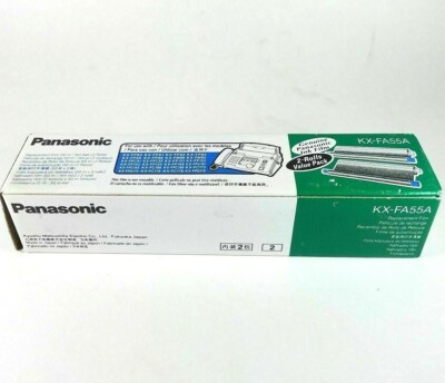 PANASONIC KX-FA55A INK FILM ROLL CARTRIDGE FAX GENUINE KX-FP80 KX-FC175 ...