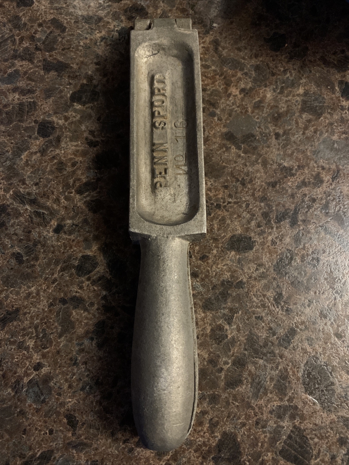 VTG PENN SPORT No 16 Lead Crimp Fishing Sinker Jig Weights Hand Held ...