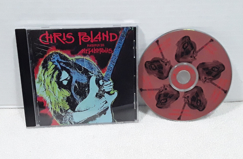 Chris Poland RETURN TO METALOPOLIS CD 1990 Enigma Records Metal ...