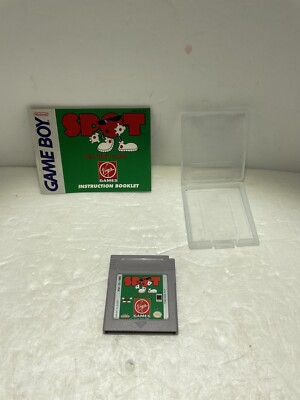 Virgin Games Spot (Nintendo Game Boy GB) Game + Case + Manual Amazing ...