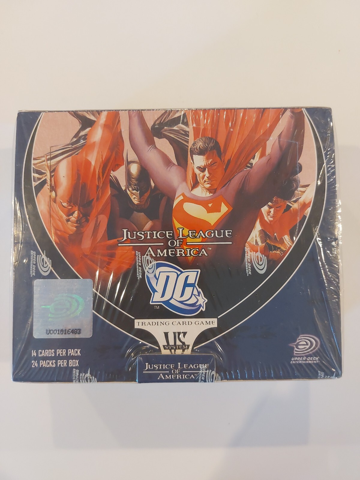 Vs. System TCG JUSTICE LEAGUE OF AMERICA Booster Box Sealed | eBay