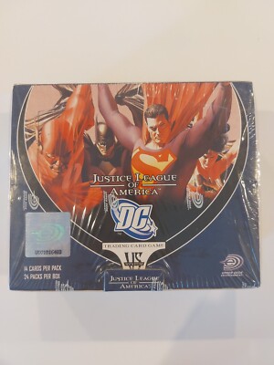 Vs. System TCG JUSTICE LEAGUE OF AMERICA Booster Box Sealed | eBay