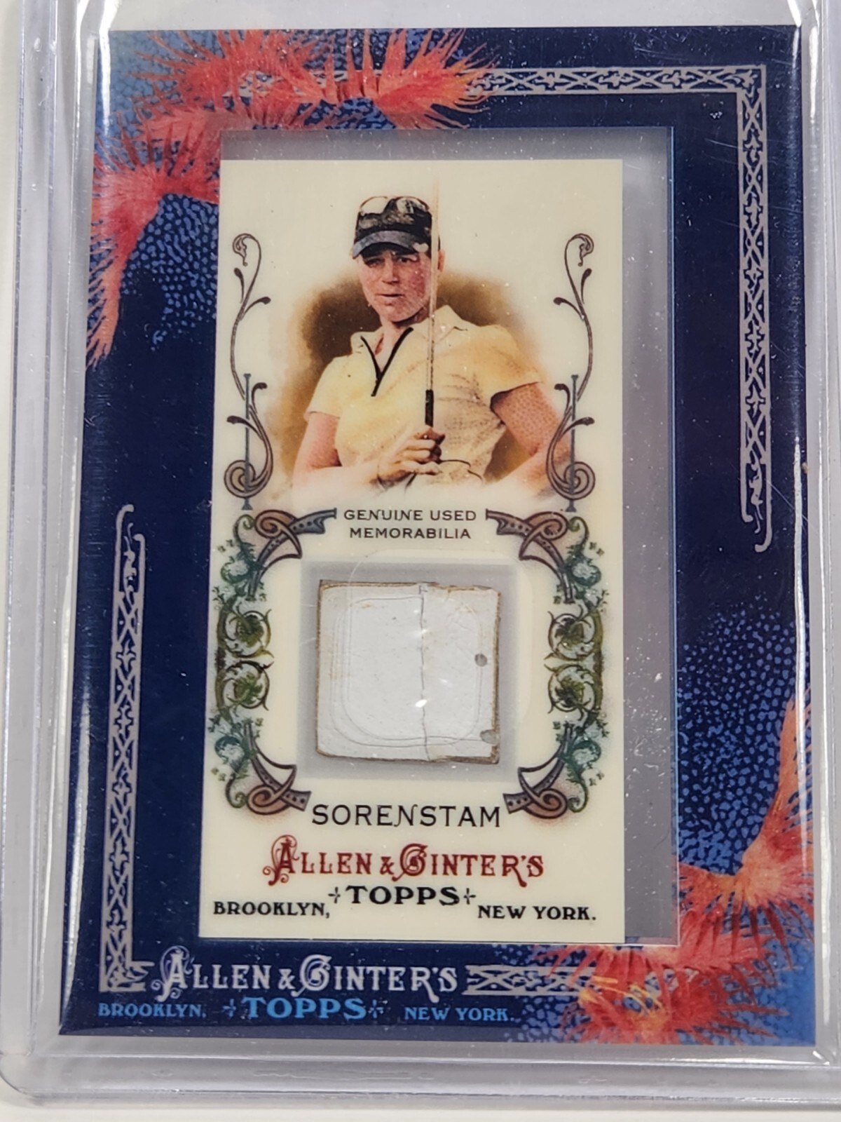 2011 Topps Allen & Ginter's - Framed Mini Relics #AGR-ASO Annika ...