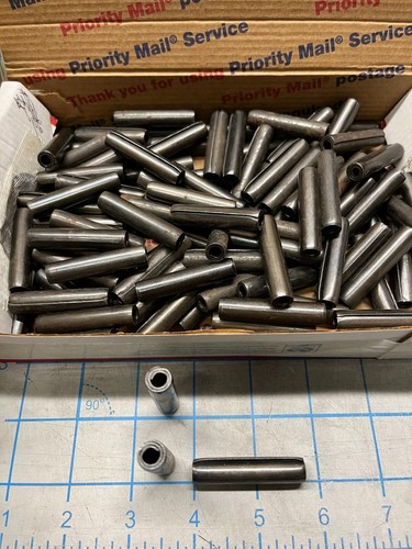 Hardware, Coiled Spring Pin, 3/8" Dia X 1.3/4” Long, Box of 100 Pcs per ...