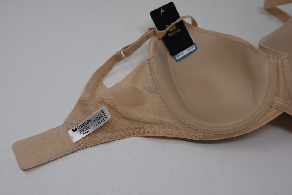 Wacoal Women's Ultimate Side Smoother Contour Bra - Beige - Size 30DDD ...