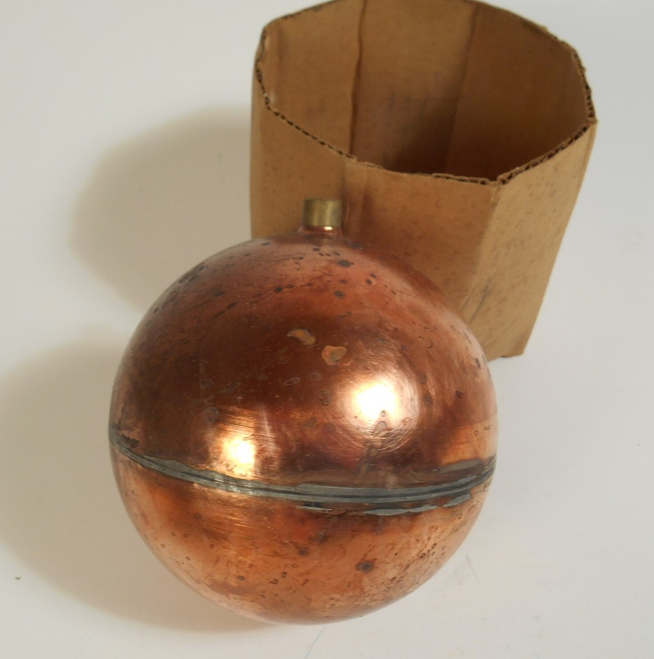 5" Diameter Copper Float Ball 1/4" Connection | eBay