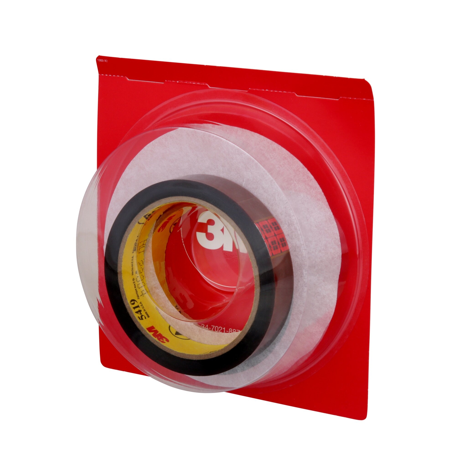 3M Low-Static Polyimide Film Tape 5419 Gold, 3/4 in x 36 yds x 2.7 mil ...