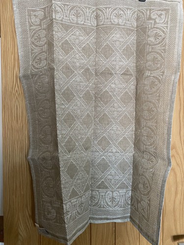 Beautiful Linen Patterned Centre Table Mat/Cloth NWOT Made In Italy ...