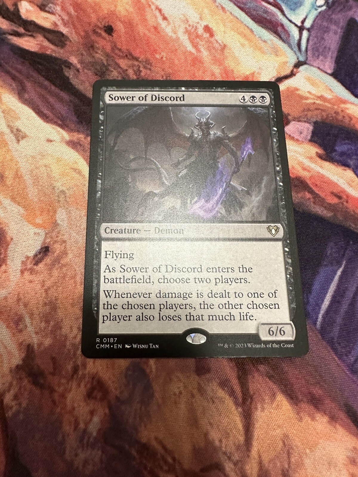 MTG Sower of Discord Commander Masters 0187 Regular Rare for sale ...