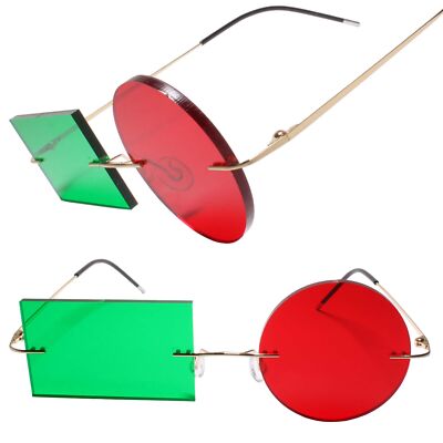 Spider Jerusalem Transmetropolitan Gold Frame Costume Party Cosplay Sun ...