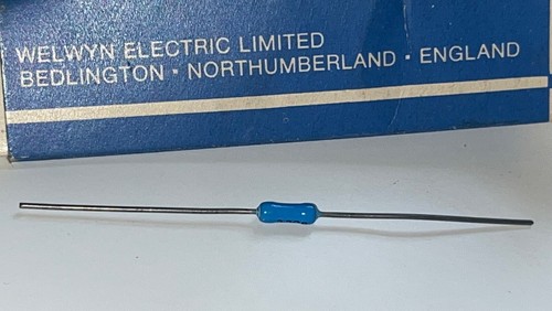 220R 220 OHM 0.5% 1/2W WELWYN METAL FILM PRECISION RESISTOR (X1) fba39 ...