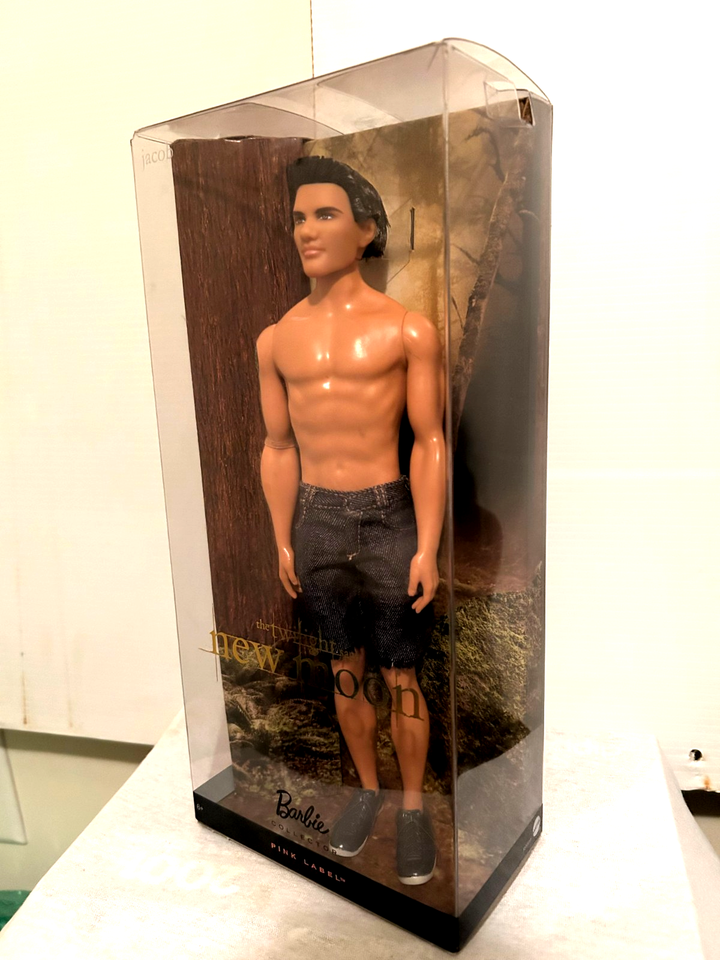 New Moon Jacob Barbie Doll 2009 Twilight Saga Pink Label NRFB Mattel | eBay