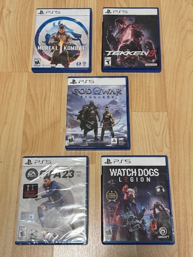 PS5 Game Bundle Assorted Games (5) MINT! | eBay