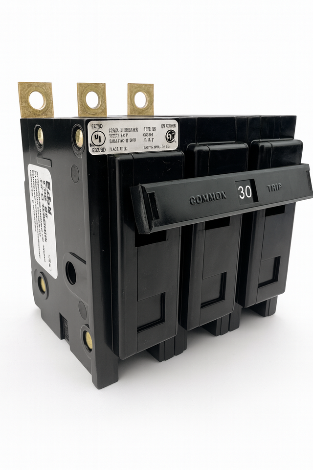 Eaton BAB3030H 3 Pole 30 Amp Type BA Circuit Breaker 240V 30A 3P — NEW ...